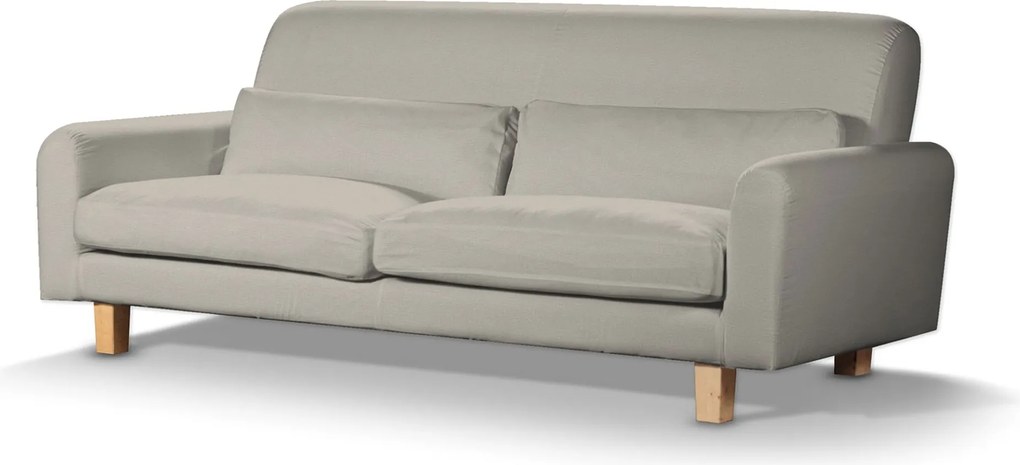 Potah na pohovku IKEA Nikkala krátký barva šedá látka sametová