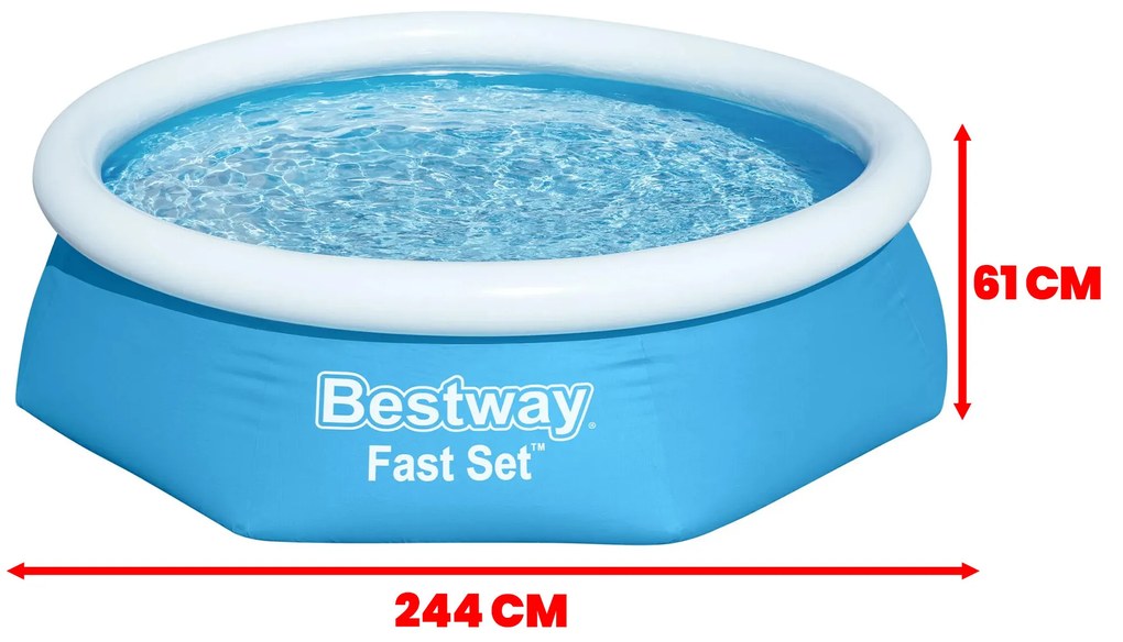 Bestway Fast Set 2,44 x 0,61 m 57448