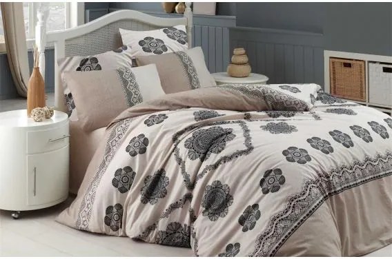 Brotex Povlečení francouzské bavlna 220x220,70x90 Orion, Výběr zapínání:, Varianta  zipový uzávěr 8594570072656