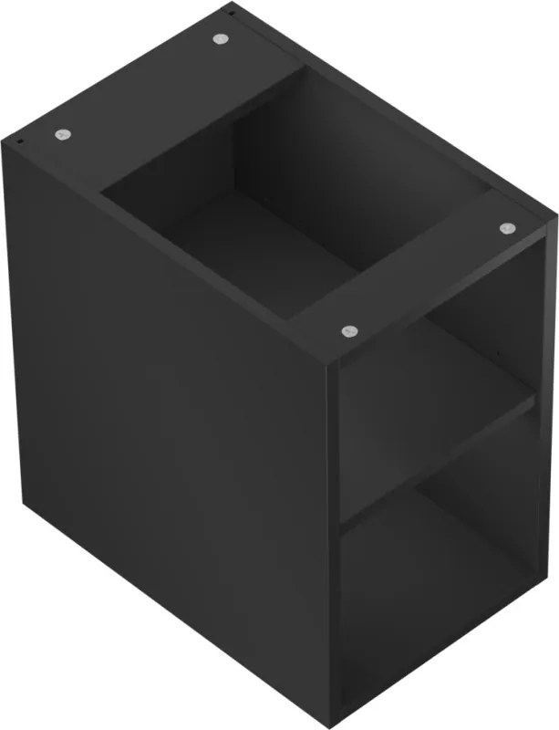 Mexen Box-A otevřená skříňka s policí 30 cm, černá mat - 91AX2-0300-470-0-71