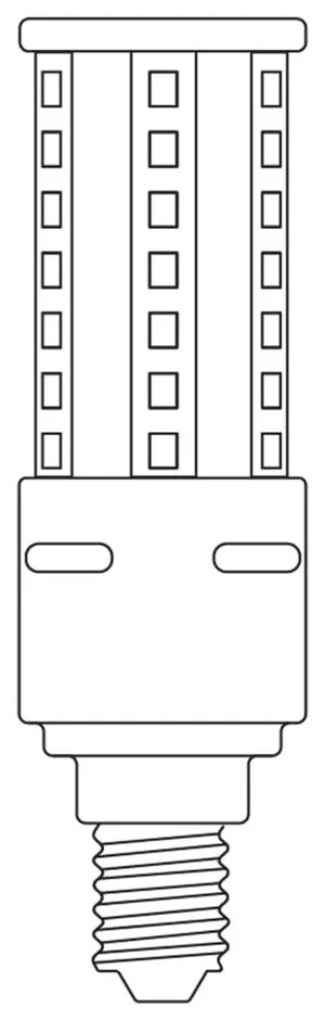 Teplá LED stmívatelná žárovka E14, 11 W Light Engine – tala