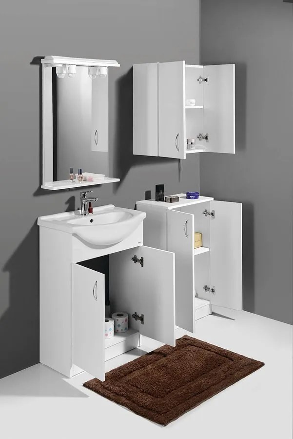 Aqualine, SIMPLEX ECO 60 umyvadlová skříňka 58,5x83,5x30,7cm, SIME600