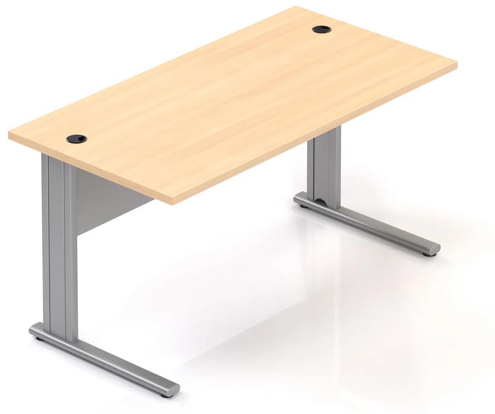 Kancelářský stůl Komfort, kovová podnož, 140x70x76 cm BPR14 11