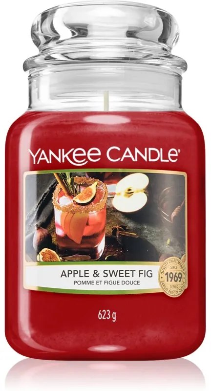 Yankee Candle Apple & Sweet Fig vonná svíčka 623 g