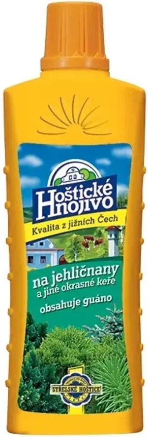 Hoštické hnojivo na jehličnany a jiné okrasné keře 500 ml