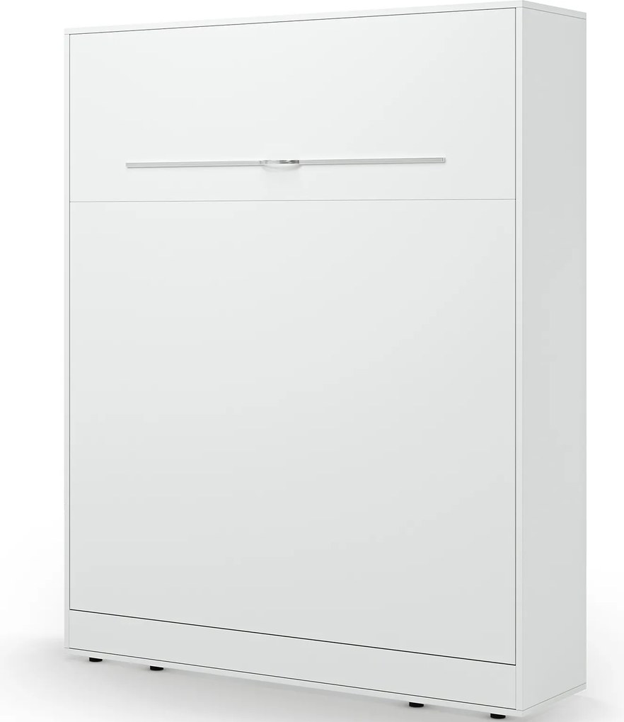 Devesto Sklápěcí postel Vertikální 160 Bílá LED