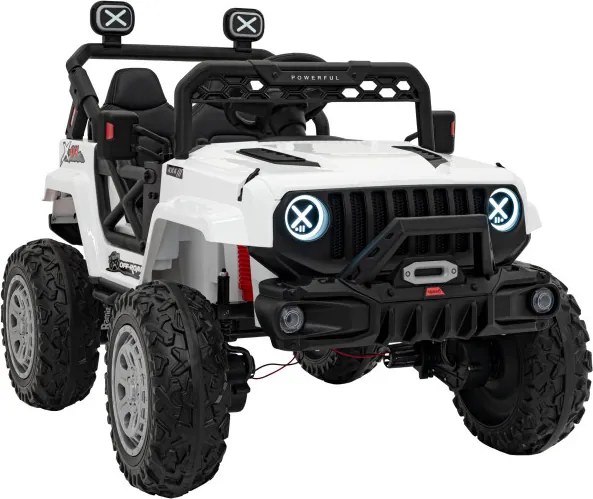 Elektrické autíčko OFF ROAD Speed bílé