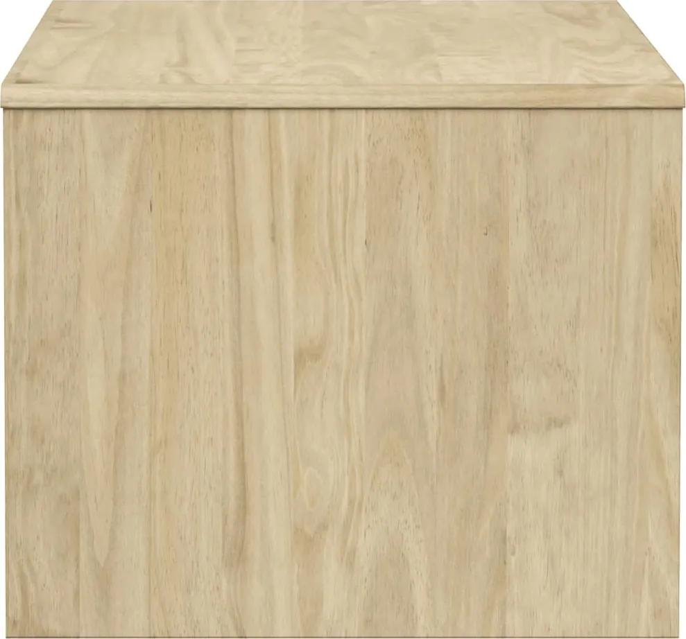 vidaXL Konferenční stolek SAUDA dub 99 x 55 x 45 cm masivní borovice [377598]