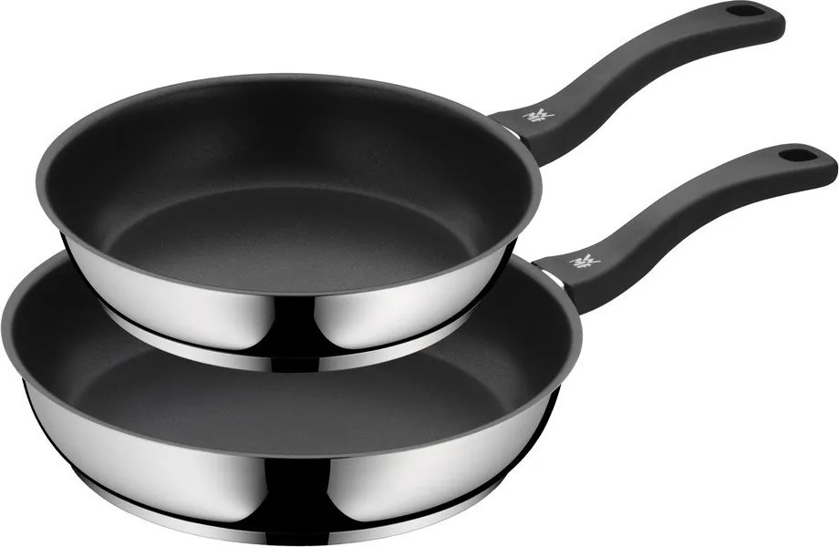 Nerezové pánve v sadě 2 ks s keramickým povrchem ø 28 cm Devil – WMF