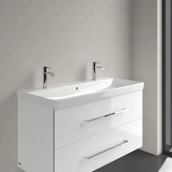 Villeroy & Boch 4156A401 - Závěsné umyvadlo AVENTO 100x47 cm keramika/bílá