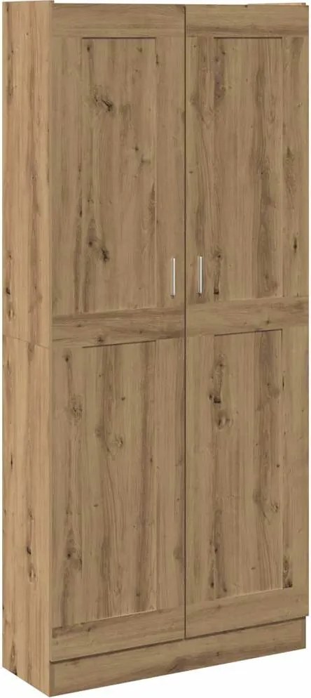 Skříň dub artisan 82,5 x 30,5 x 185 cm kompozitní dřevo 3318717