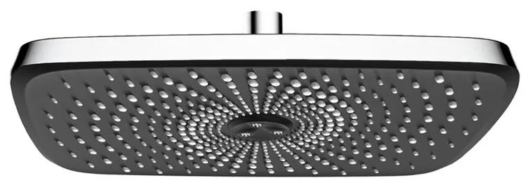 Mereo Talířová sprcha horní 300 x 190 mm s kloubem, plast