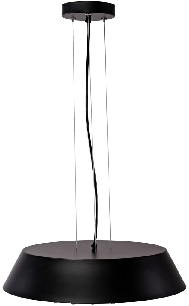 Toolight, LED závěsné svítidlo Cristal 20W APP1028-CP, černá, OSW-01233