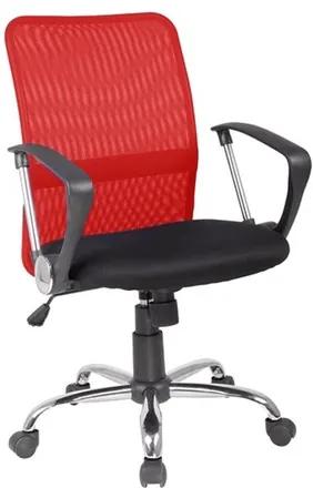 Židle kancelářská Q-078 červená