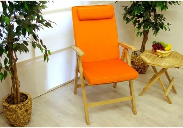 Polstrování na židli Garth - oranžová OEM D00325