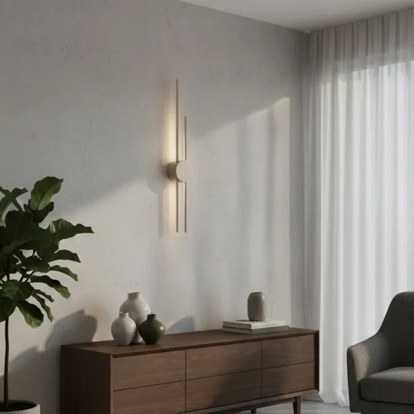 LED Nástěnné svítidlo LANA LED/15W/230V 4000K béžová