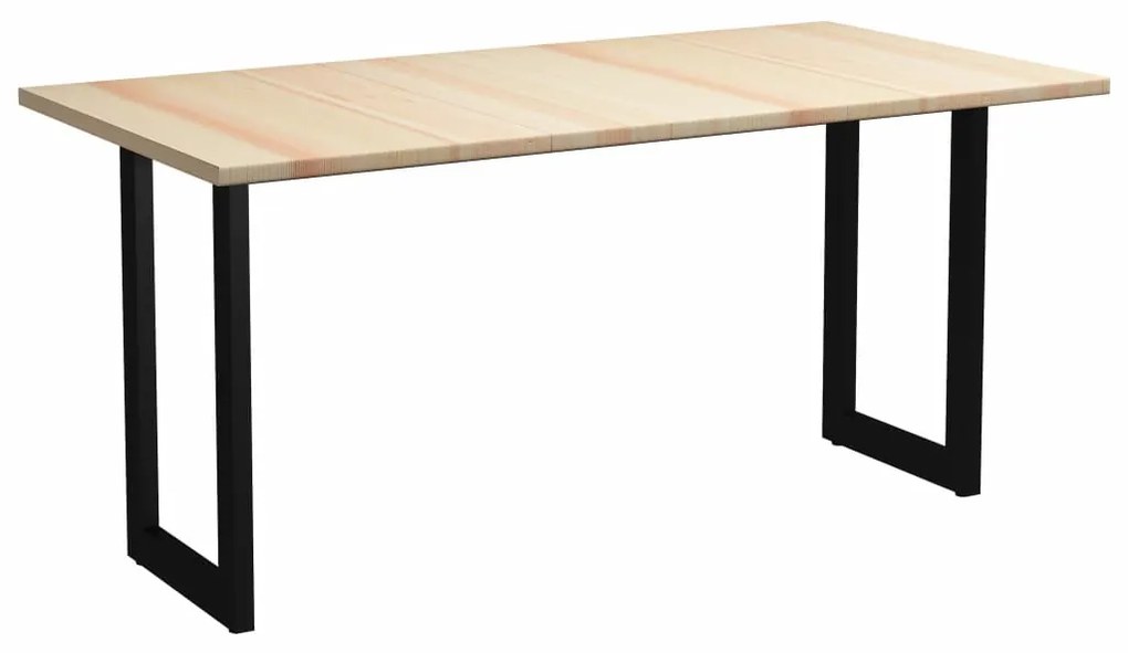3051321 vidaXL Jídelní stůl 200 x 100 x 76 cm borové dřevo