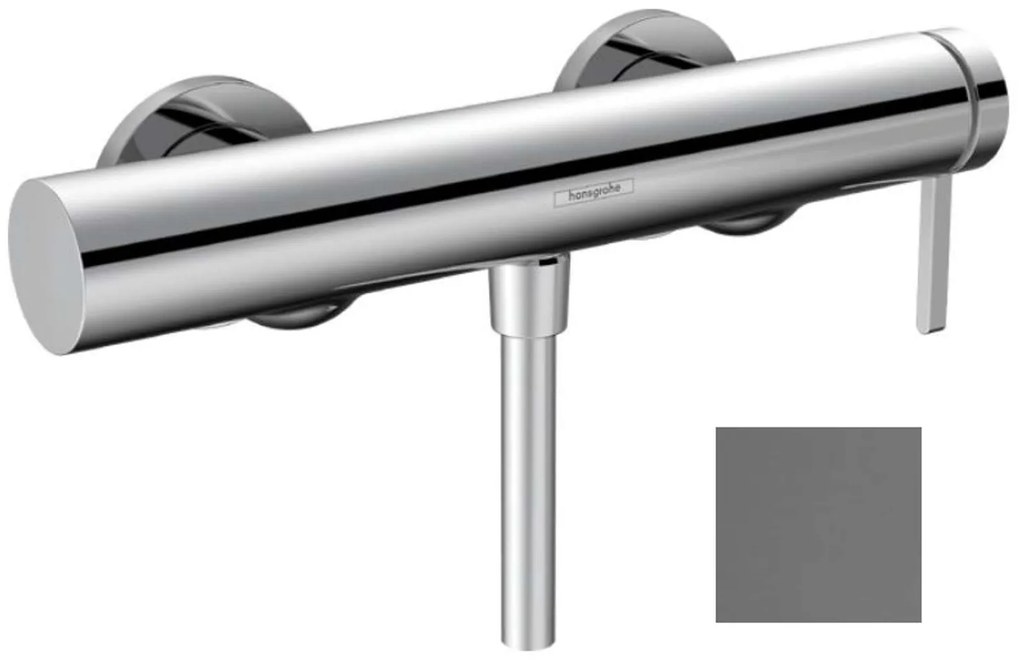 Hansgrohe Finoris - Sprchová baterie, kartáčovaný černý chrom 76620340