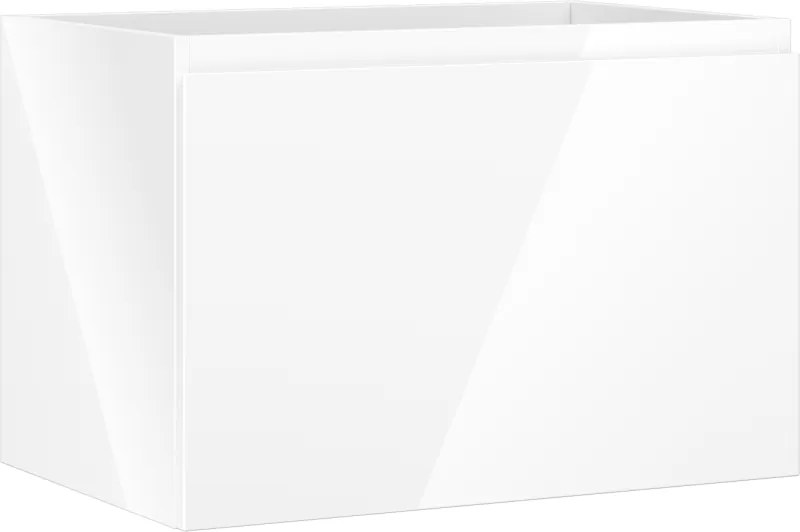 Mexen Orio, koupelnová skříňka 70 cm, 1 zásuvka, bílá lesklá, 91A10-07047-1-BF00