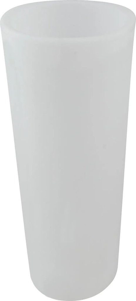 FAN I-GECO-VASO-E-R-L Světelná váza Geco, bílá, 1 x E27, IP65, výška 60 cm, průměr 28 cm, kabel 250 cm - FANEUROPE