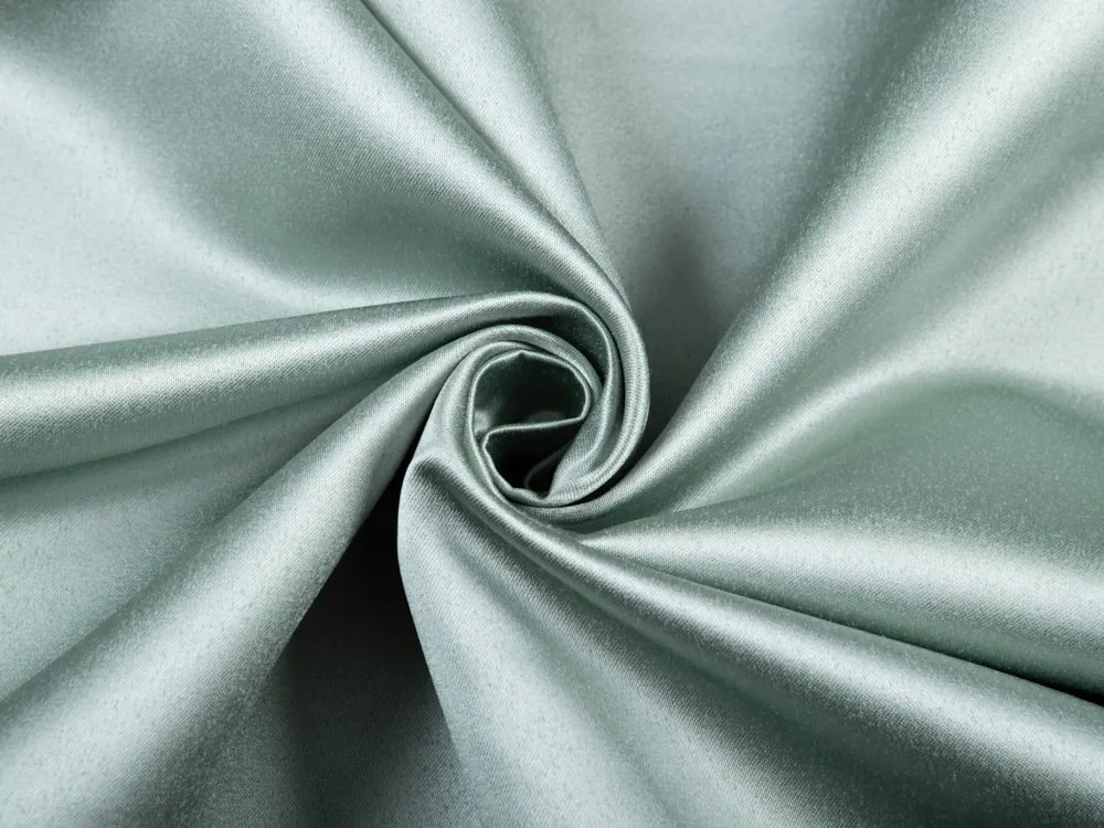 Biante Saténový čtvercový ubrus polyesterový Satén LUX-003 Ledově zelený 110x110 cm
