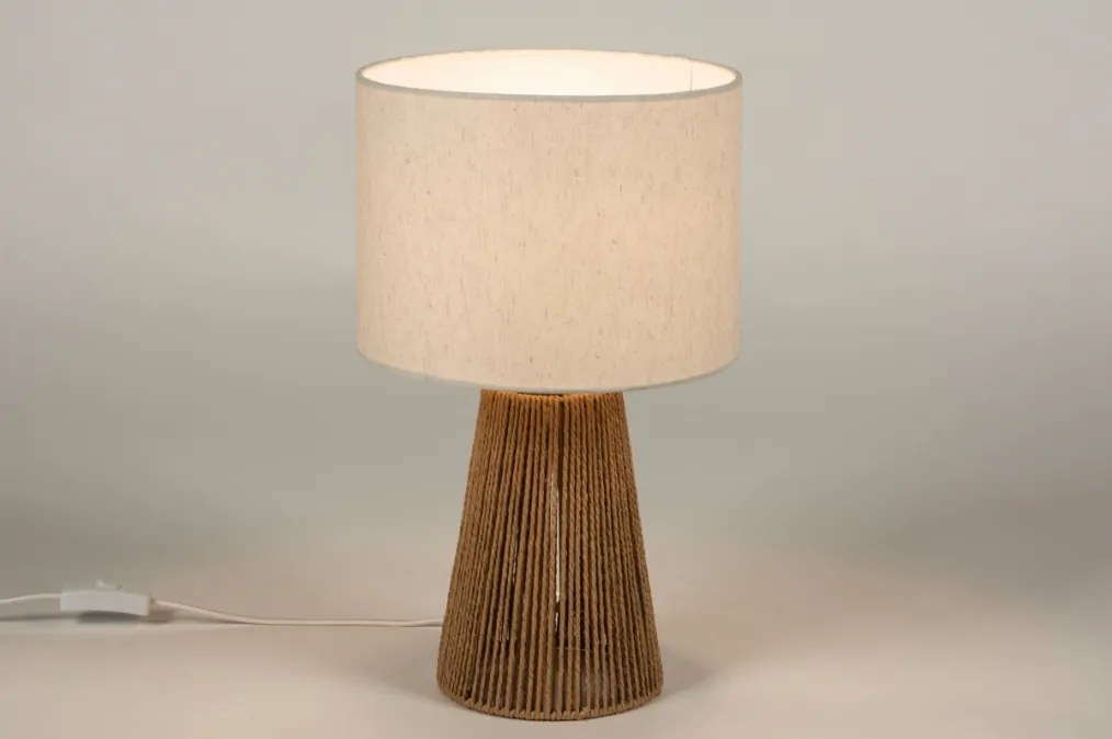 Stolní lampa Marlenn Sail Taupe