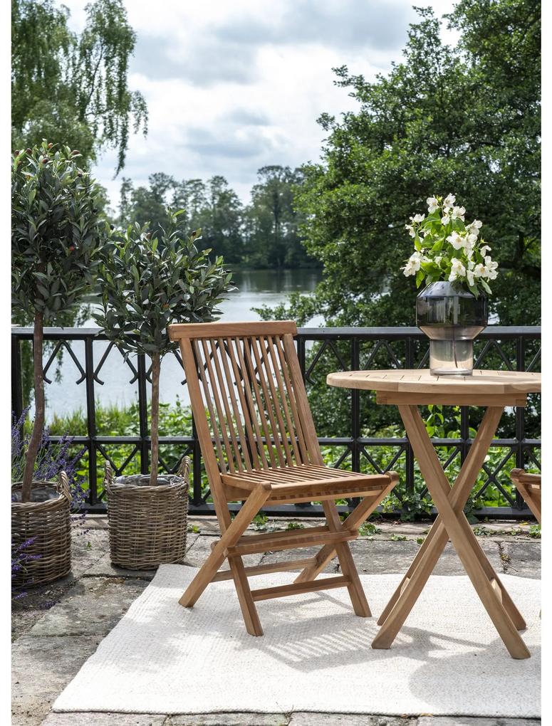 Zahradní jídelní židle Tarim z teakového dřeva