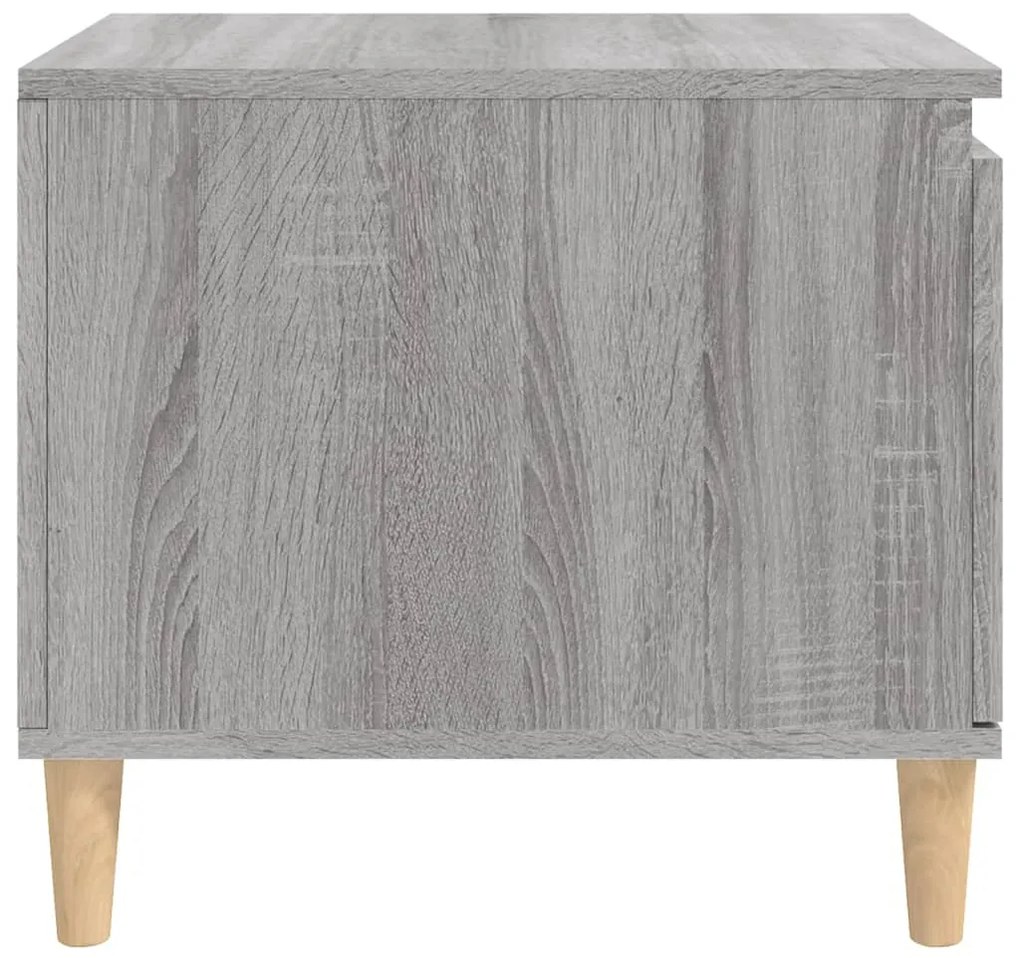 Konferenční stolek šedý sonoma 100x50x45 cm kompozitní dřevo - Default Title