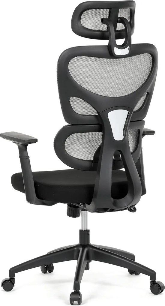 Ergonomická kancelářská židle LEXON - šedá síťovina