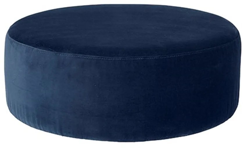 Broste Pouf WIND INSIGNIA BLUE