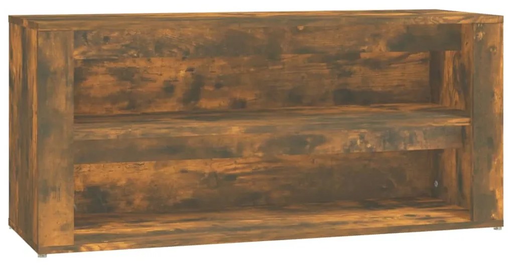Botník kouřový dub 100 x 35 x 45 cm kompozitní dřevo - Default Title