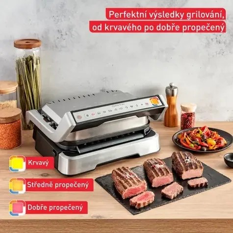 Tefal Elektrický kontaktní gril OptiGrill 4v1 GC774D30