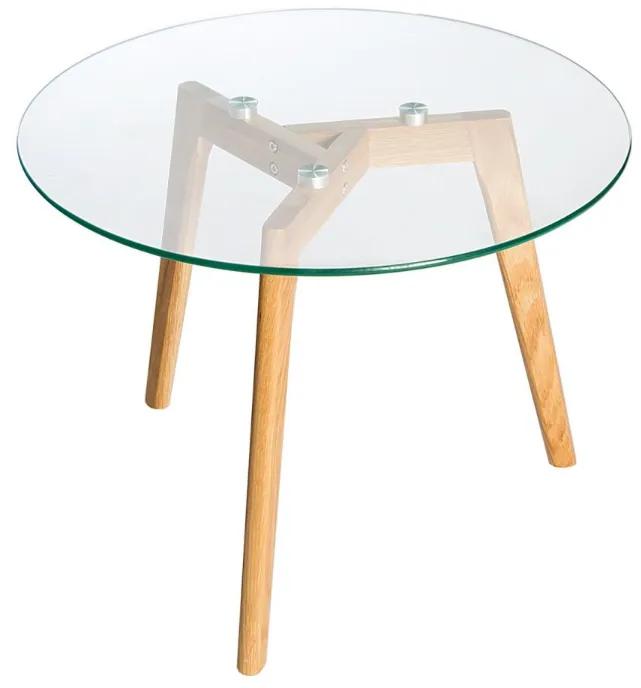 Bestent Konferenční stolek v skandinávském stylu 60CM