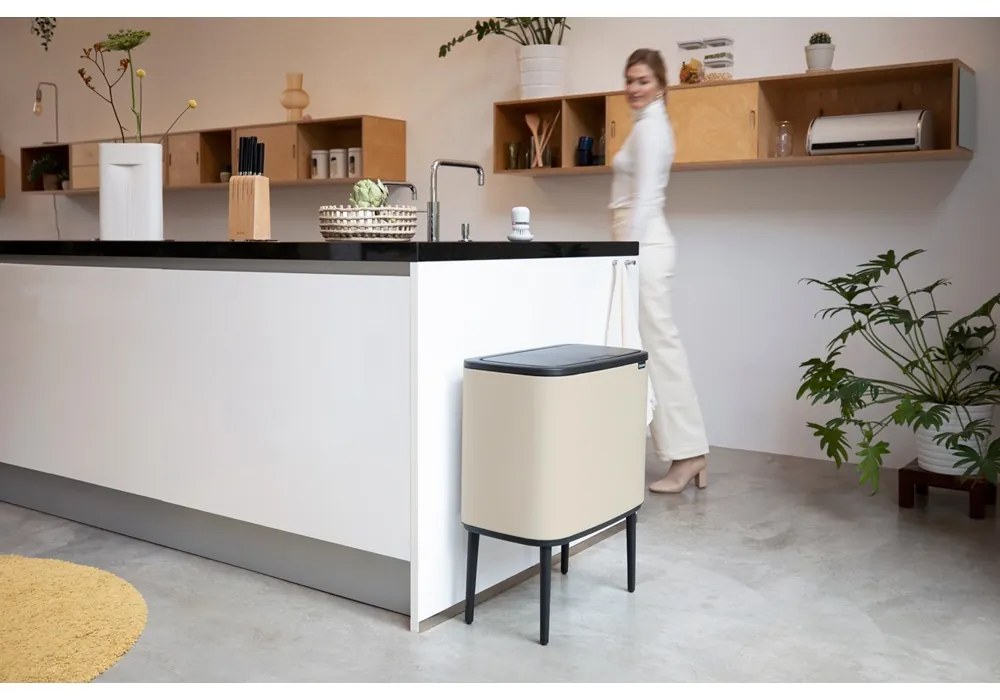 Brabantia BO Touch Bin 3x11L béžová