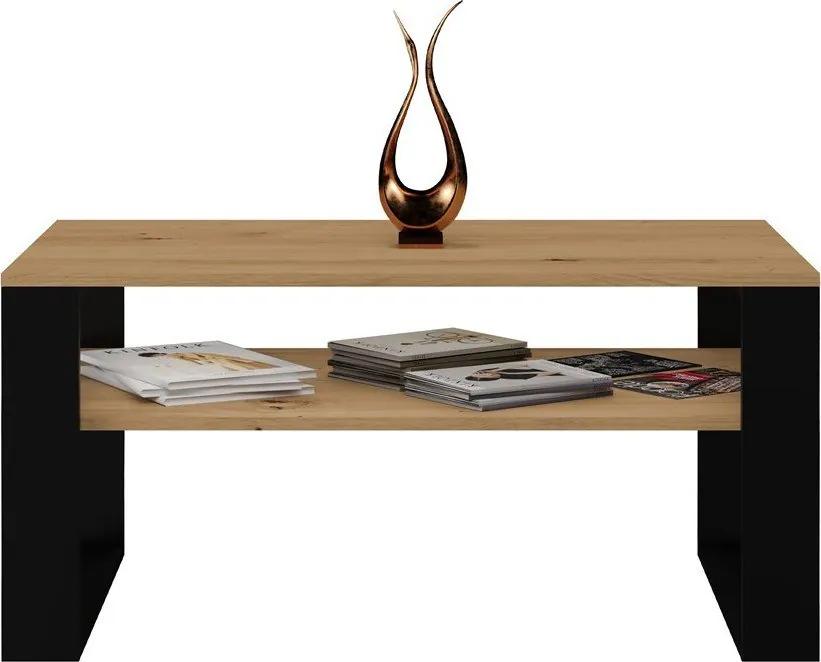 Falco Konferenční stolek Sava 1 dub artisan/černá