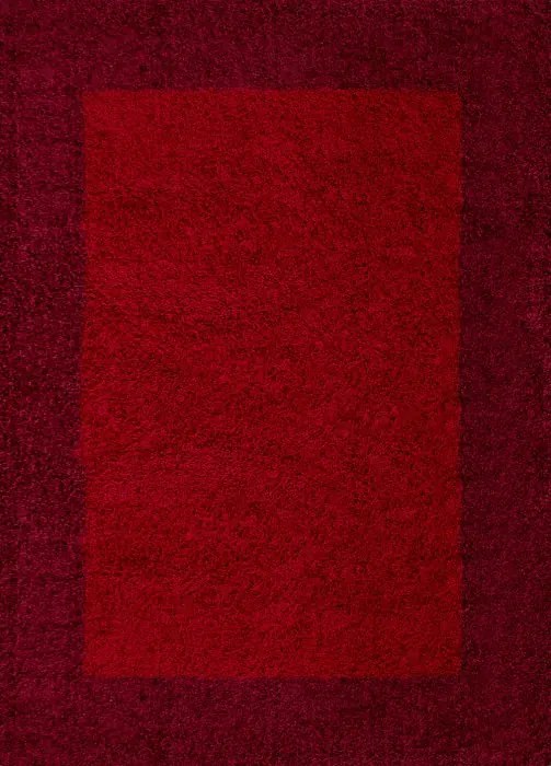 Vopi | Kusový koberec Life Shaggy 1503 red - 80 x 150 cm