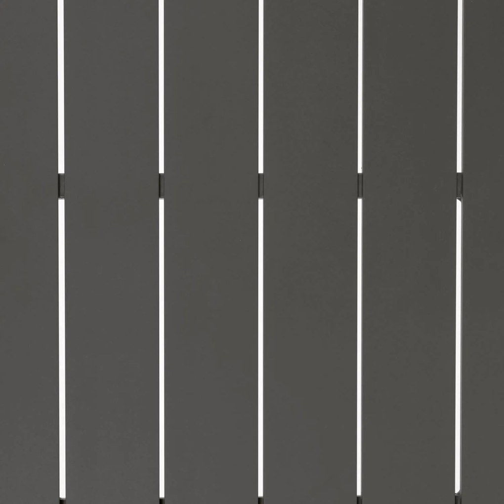 Zahradní rozkládací stůl tana 140 (200) x 90 cm černý MUZZA