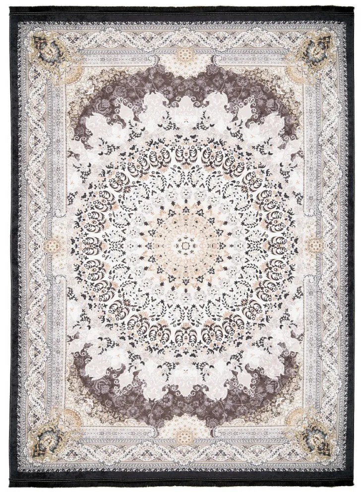 Kusový koberec Even hnědý 140x200cm