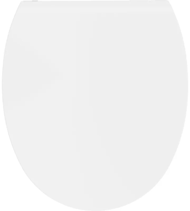 Mexen, Mexen Egg deska wolnoopadające slim, duroplast, biała połysk - 39243000