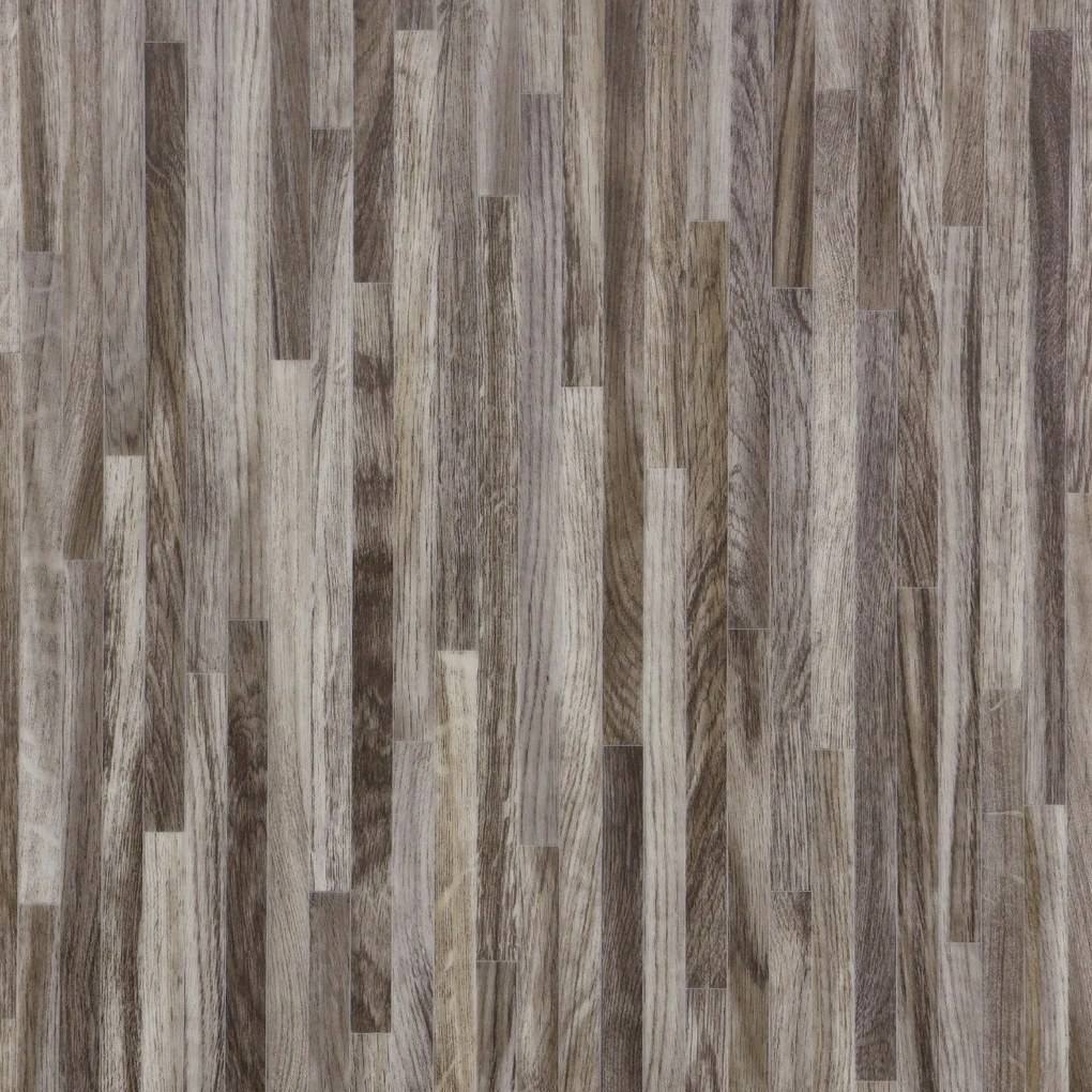 PVC podlaha - lino Toptex Line Oak 906L - dub, na míru, šíře 5m, šedá, filc, chodba / předsíň