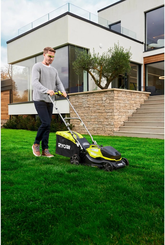 Ryobi RY18LMX37A-150 18V ONE+ sekačka na trávu záběr 37cm mulčování 1x5.0Ah aku