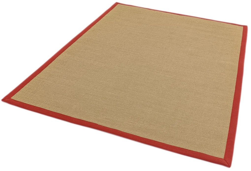 Béžový koberec Flopsy Red Rozměry: 68x300 cm