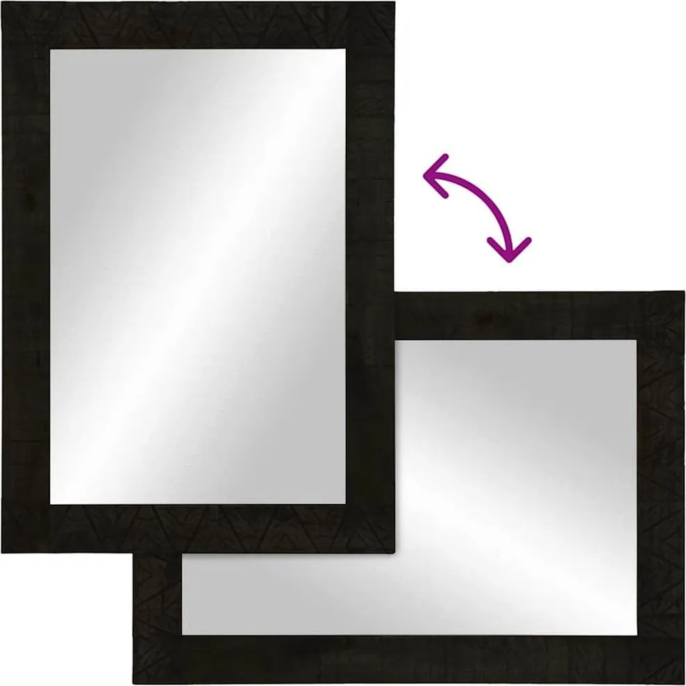 2dílná koupelnová sestava masivní mangovníkové dřevo 3310018