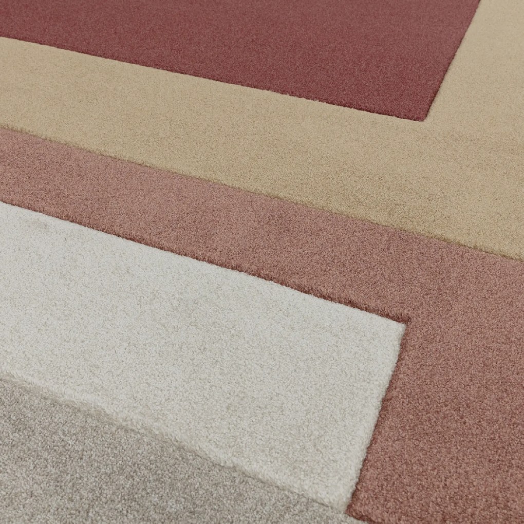 Tribeca Design Kusový koberec Furla Blocks Earth Rozměry: 120x170 cm