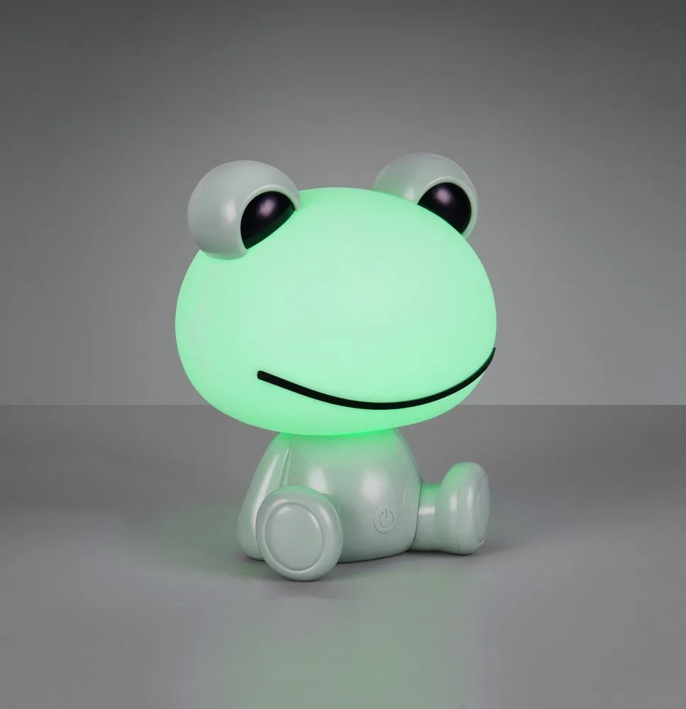 Zelené LED dětské svítidlo Hopper – Reality