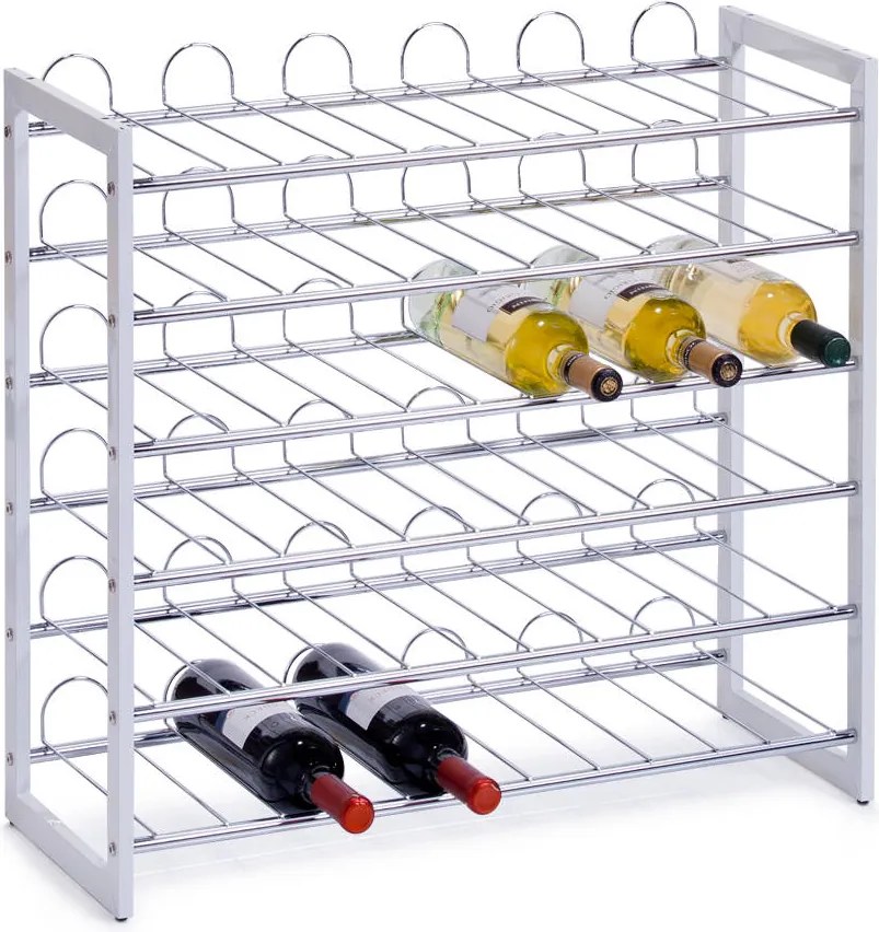 Kovový stojan na víno, alkohol, láhve, ZELLER