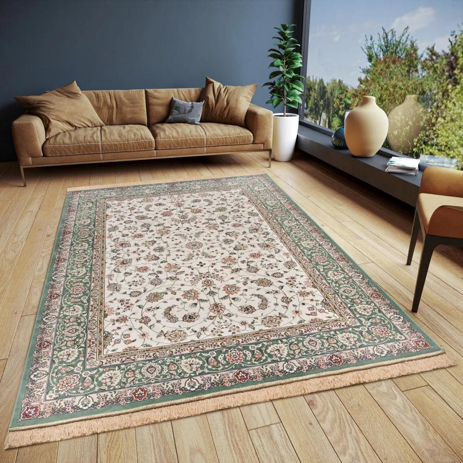 Hanse Home Special Collection Kusový koberec Eva 105784 Green - 135x195 cm