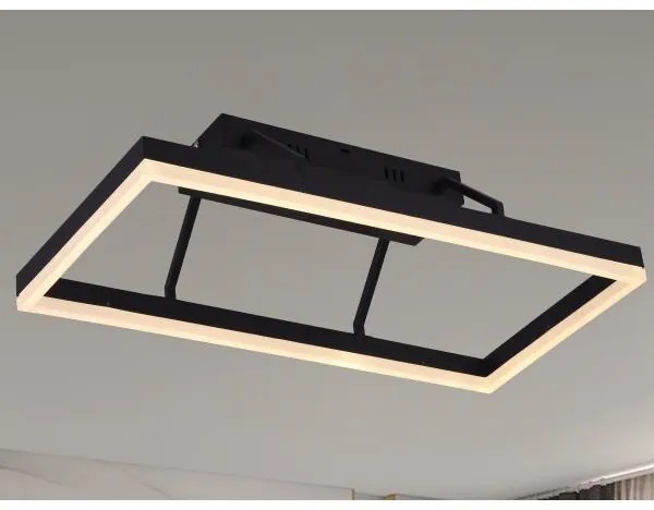 LED Stmívatelný přisazený lustr LED/40W/230V 3000-6500K + dálkové ovládání