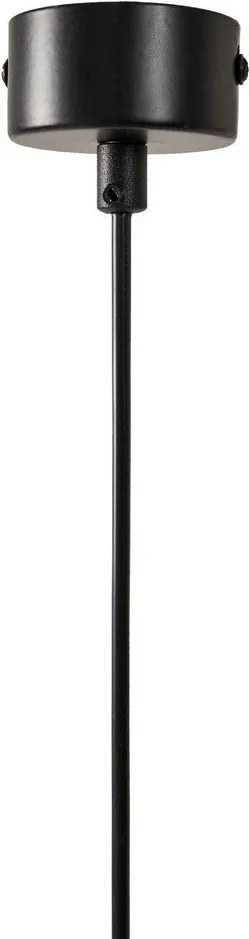 Hnědé závěsné svítidlo s dřevěným stínidlem ø 25 cm Elsa – Opviq lights