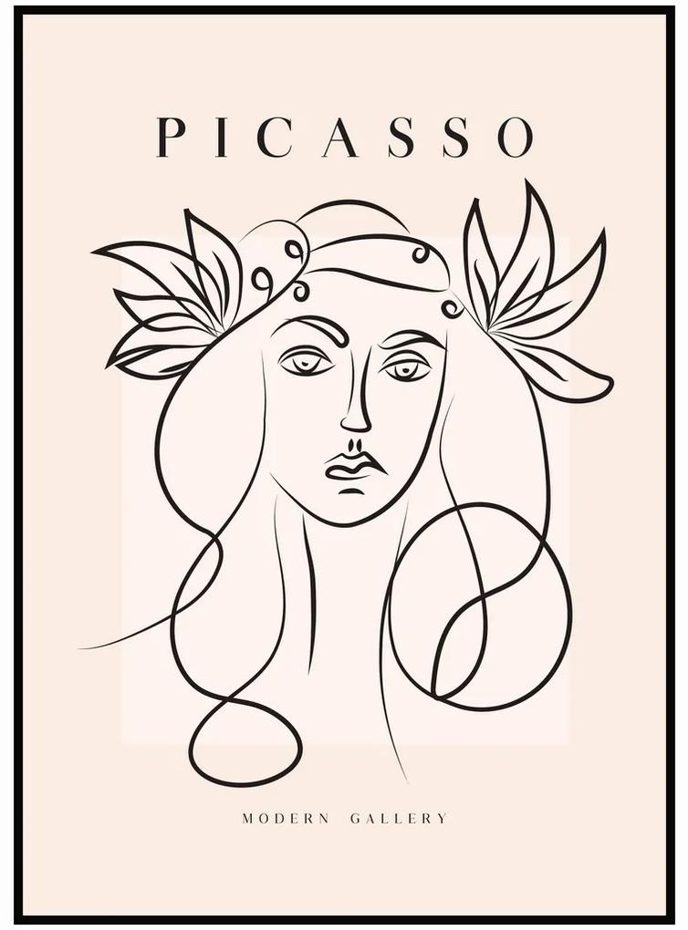 Pablo Picasso - Dívka A4 (21 x 29,7 cm)